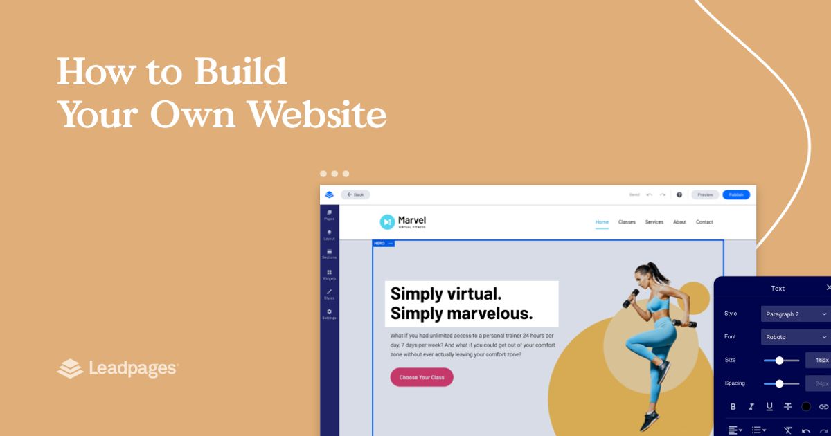 How To Build Your Own Website
