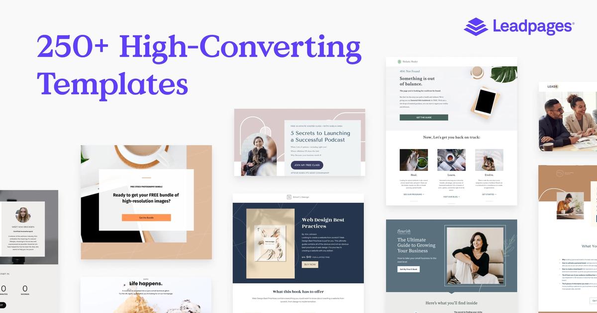 High-Converting Landing Page Templates