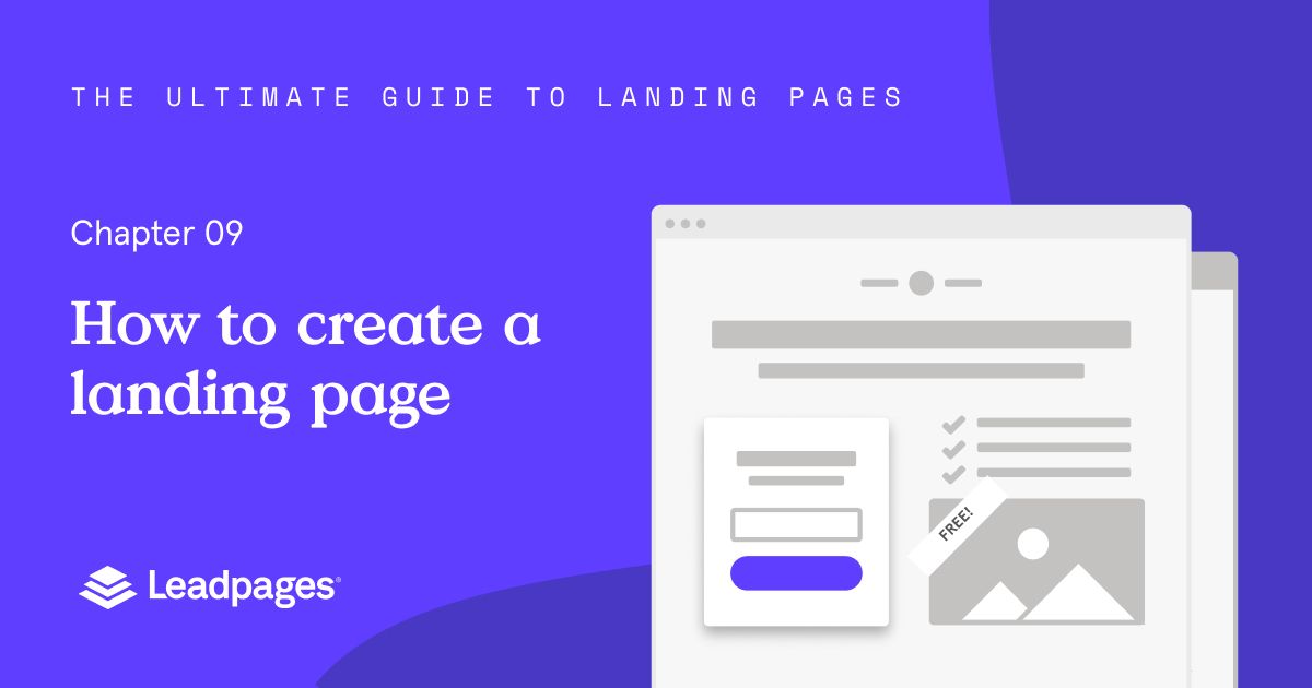 How to create a landing page | Guide to Landing Pages