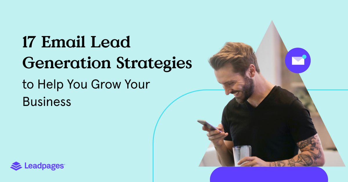 Email Lead Generation | Leadpages