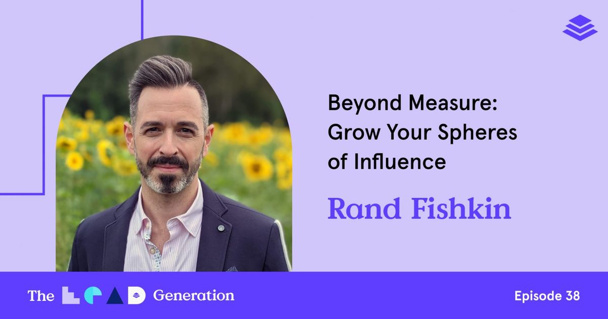 The Lead Generation Podcast Episode 38: Rand Fishkin