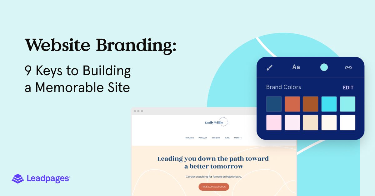 Build a Memorable Brand Online | Leadpages