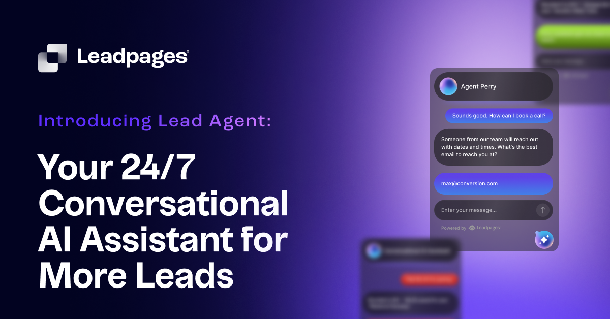 Lead Agent - AI Lead Generation for Marketers | Leadpages | Leadpages
