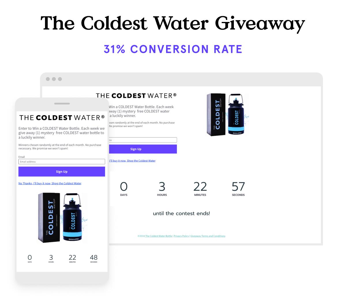 Giveaway Landing Page Examples | Leadpages | Leadpages