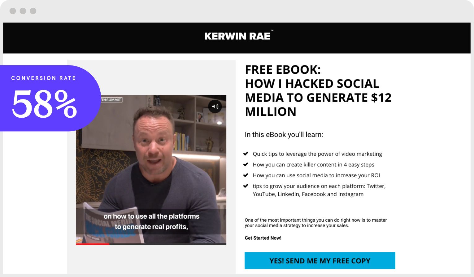 10 Ebook Landing Page Examples for Success | Leadpages | Leadpages