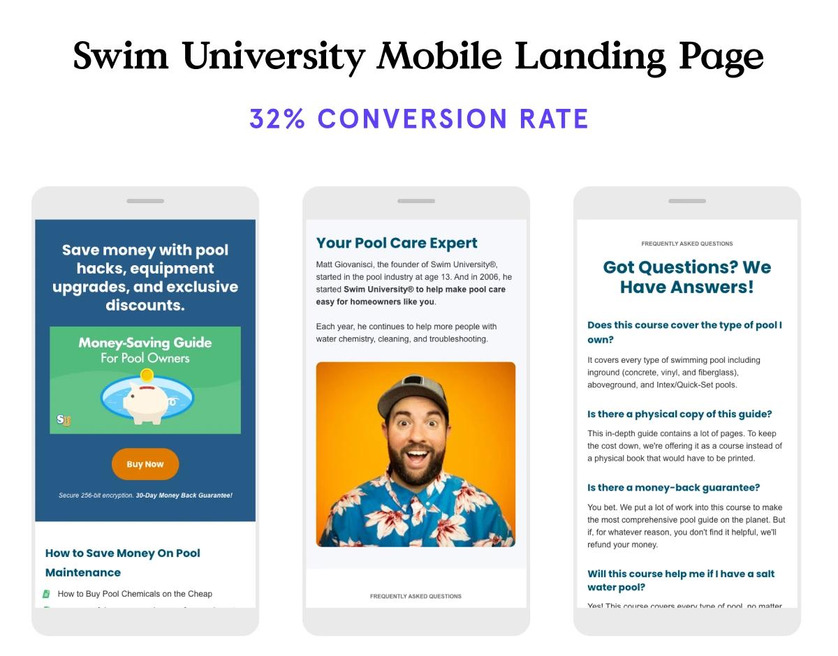 Top Mobile Landing Page Examples | Leadpages | Leadpages