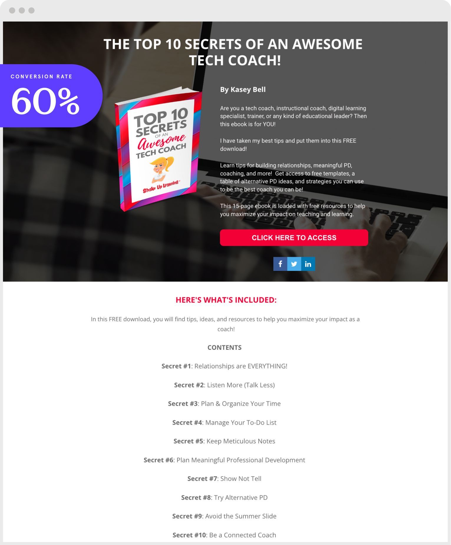 10 Ebook Landing Page Examples for Success | Leadpages | Leadpages