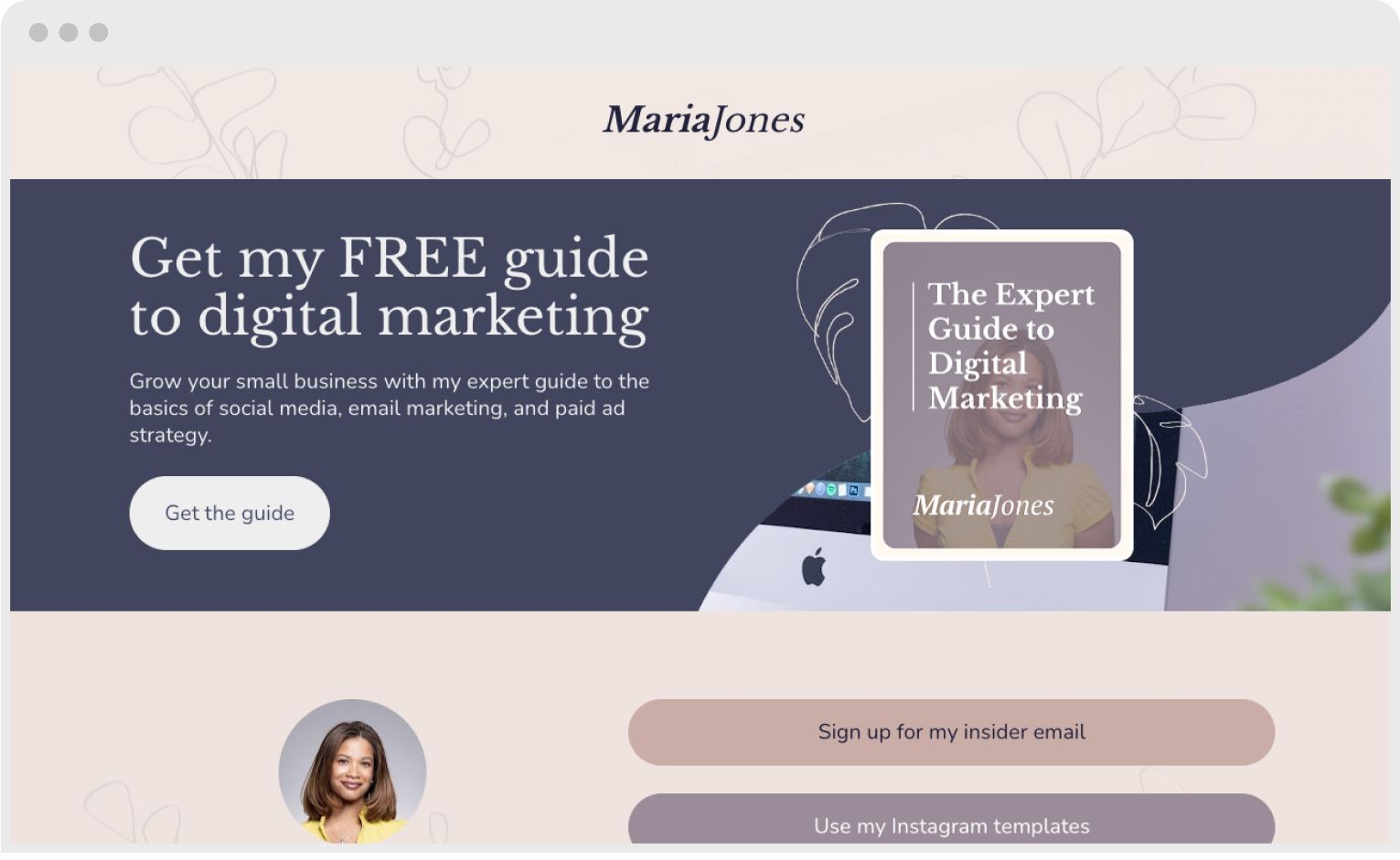 10 Ebook Landing Page Examples for Success | Leadpages | Leadpages