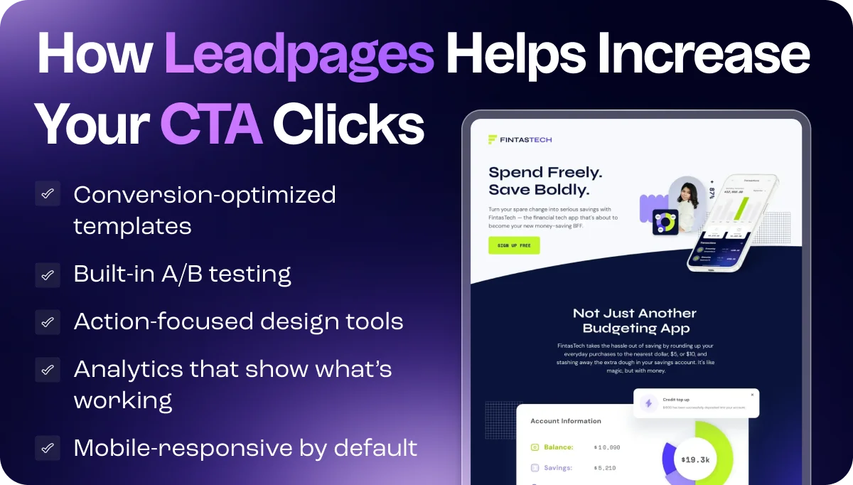 Unlocking CTA Clicks Meaning: Propel Your Landing Page Success ...