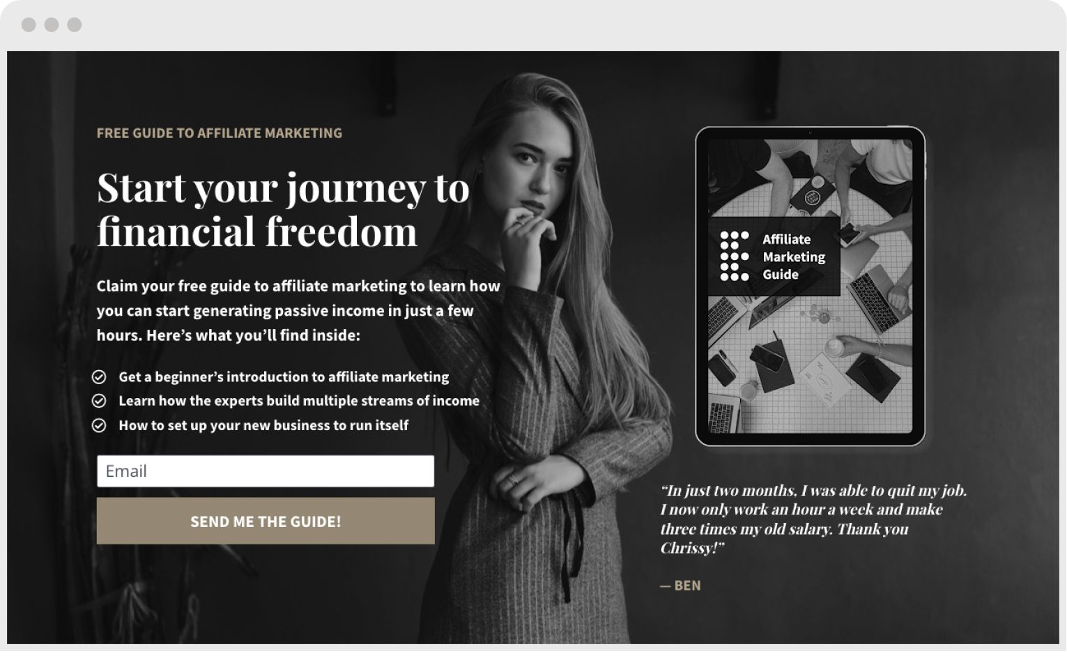 10 Ebook Landing Page Examples for Success | Leadpages | Leadpages