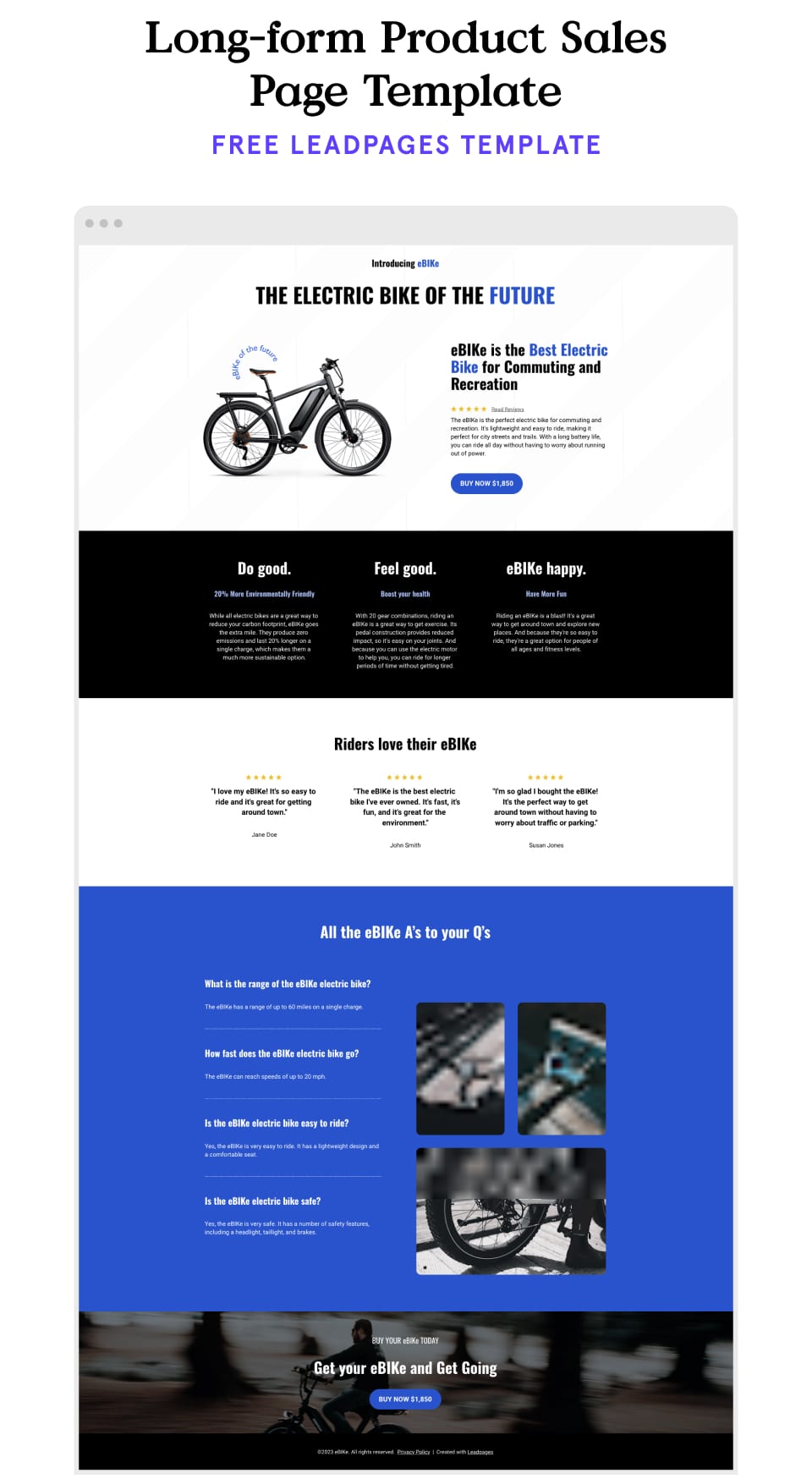 Explore Long Form Landing Page Examples | Leadpages | Leadpages