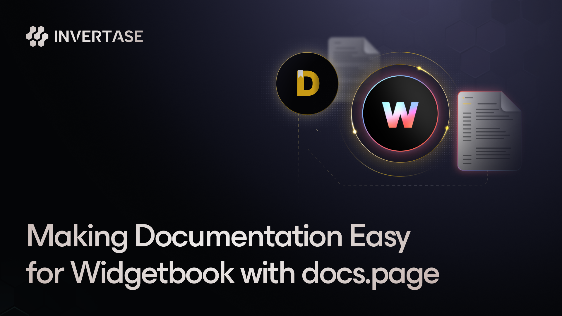 Making Documentation Easy for Widgetbook with docs.page