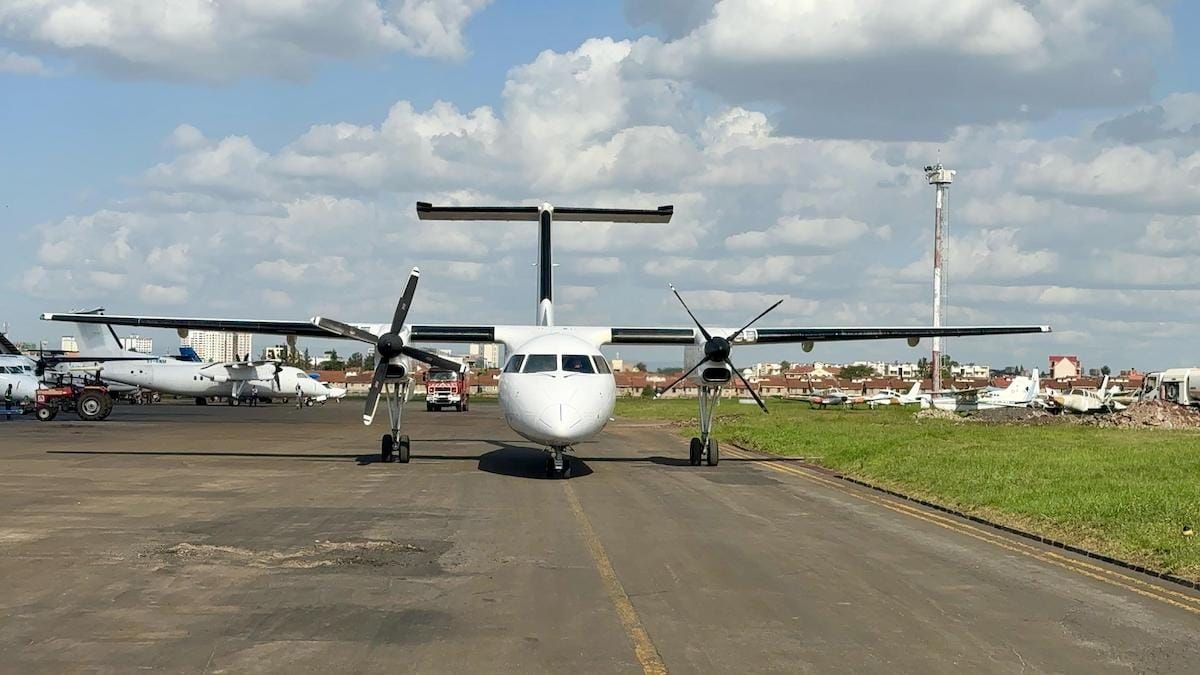 AirKenya Express Welcomes a Dash 8 Aircraft