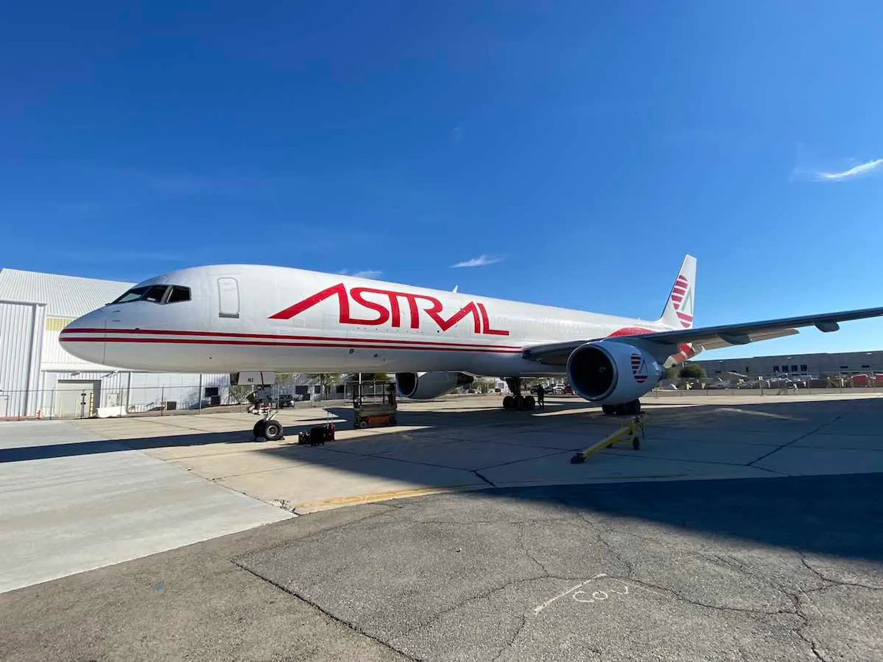 Astral Aviation Receives Second Boeing 757 Freighter