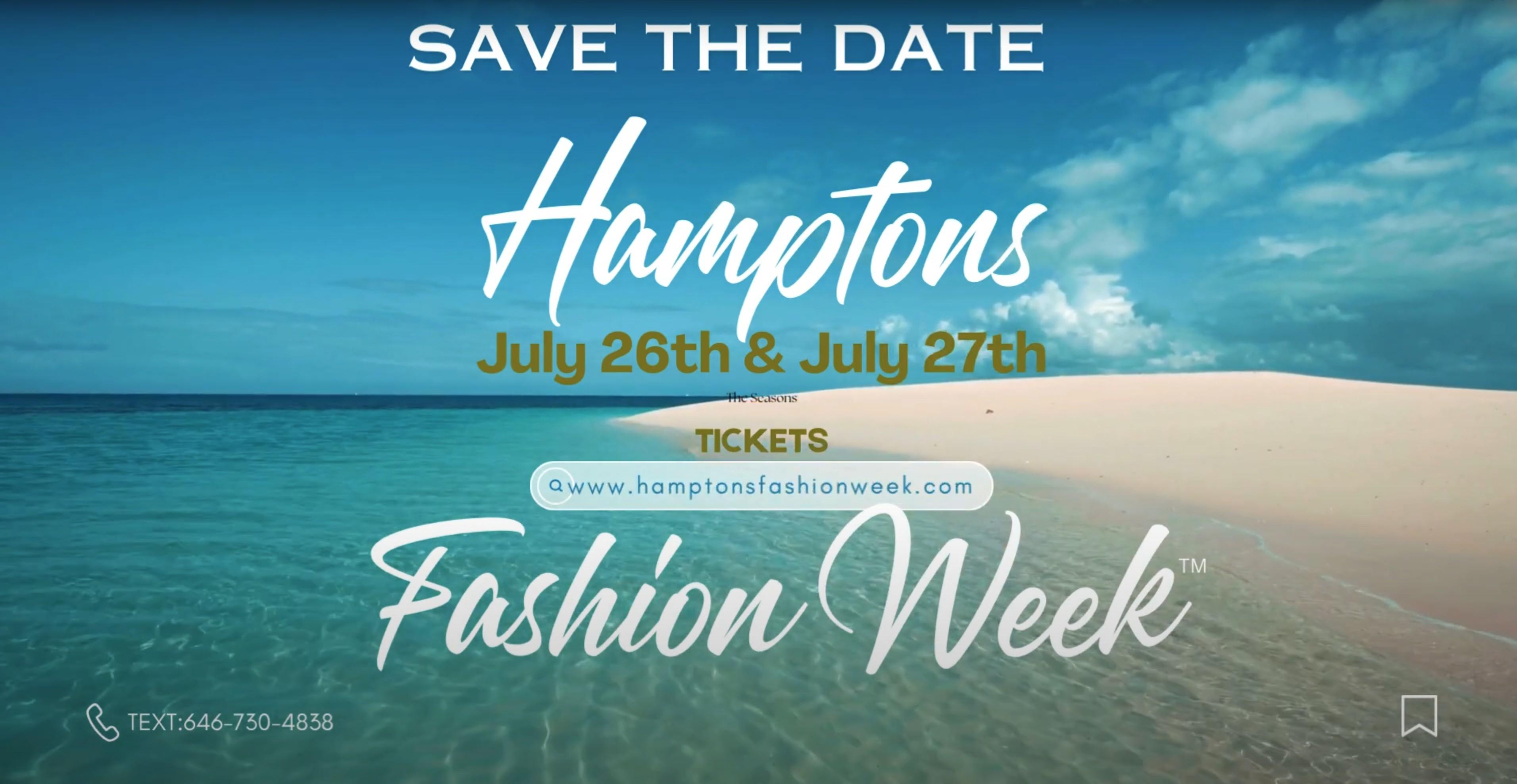 Hamptons Fashion Week Experience 2024 | Events in The Hamptons, NY