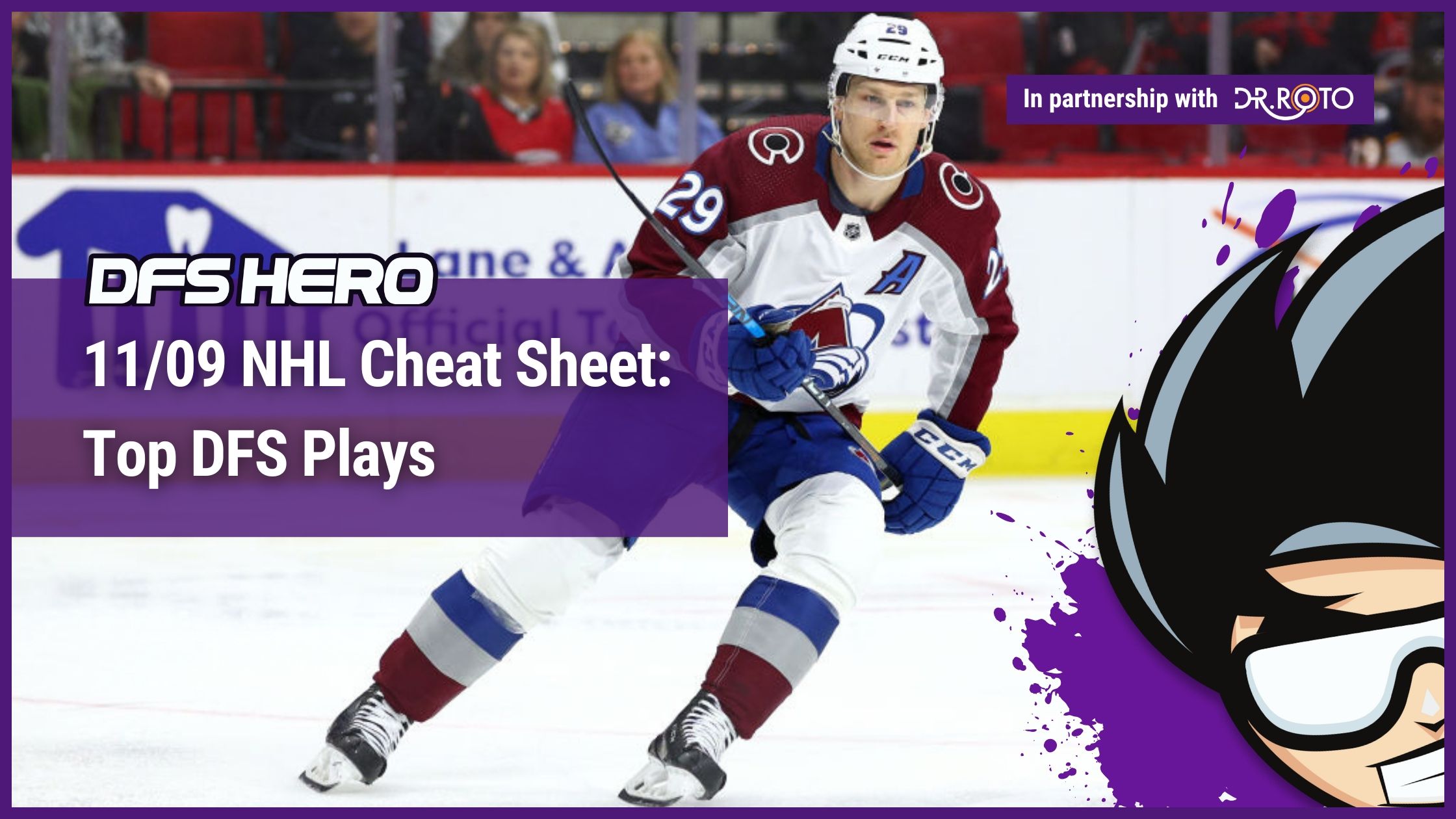 11/09 NHL Cheat Sheet: Top DFS Plays | DFS Hero