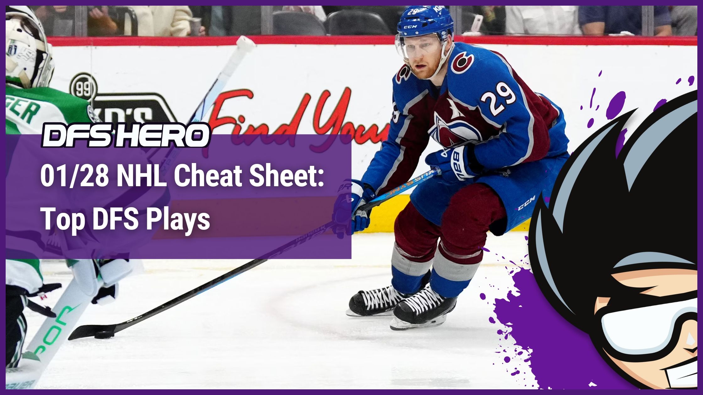 1/28 NHL Cheat Sheet: Top DFS Plays | DFS Hero