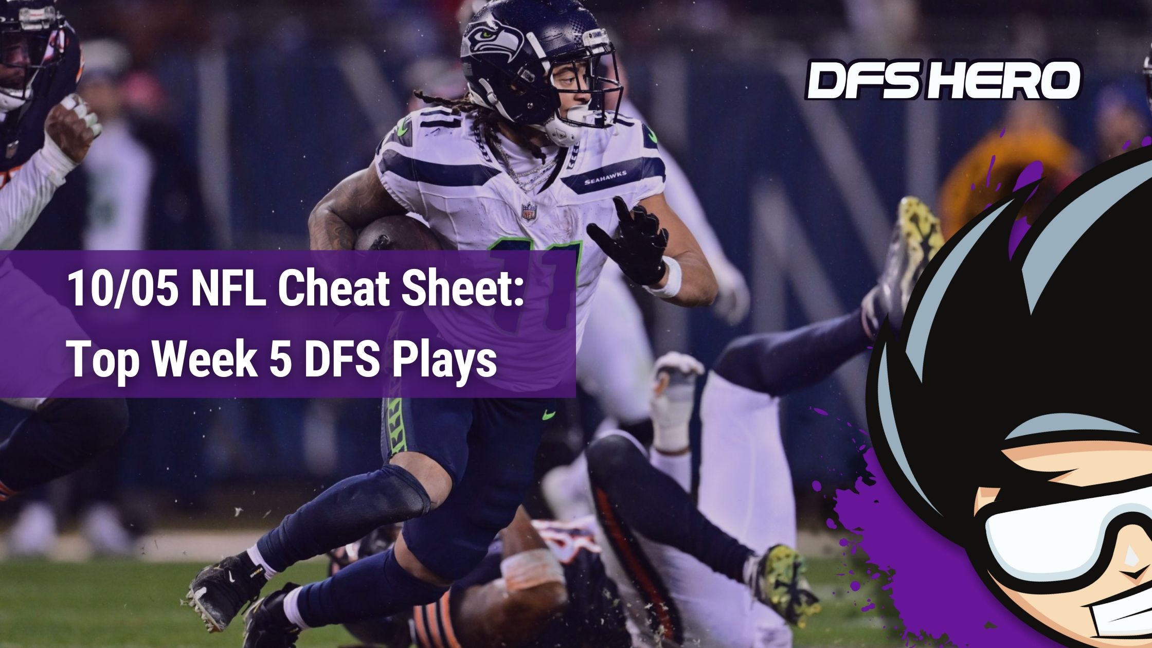 10/05 NFL Cheat Sheet: Top DFS Plays | DFS Hero
