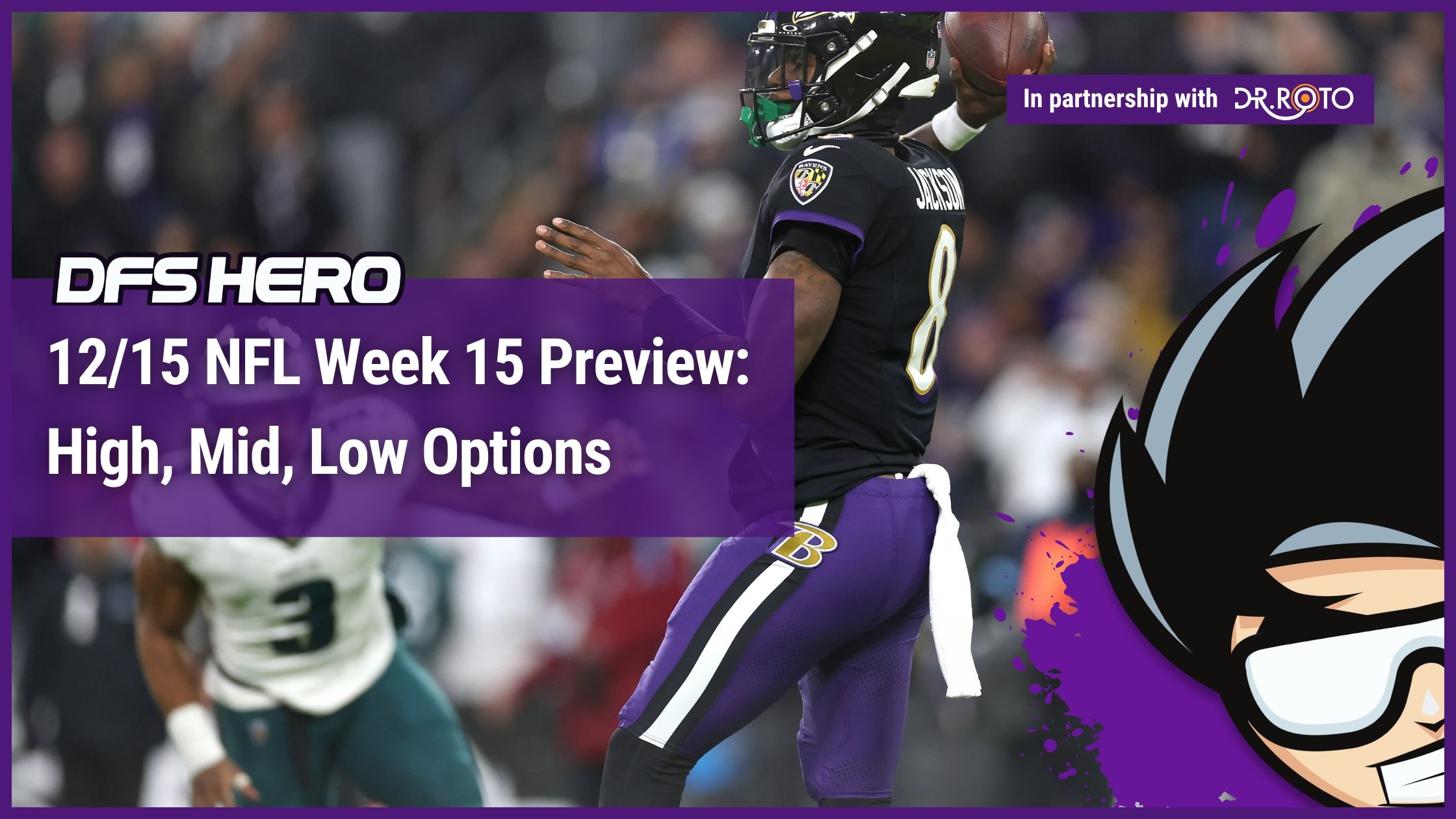 12/15 NFL DFS Week 15 Preview: High, Mid, Low Options | DFS Hero