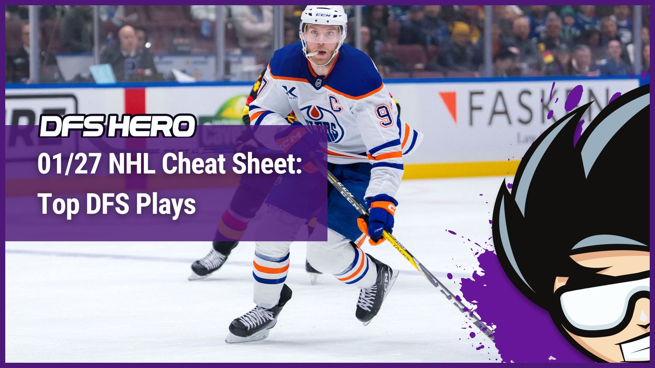 1/27 NHL Cheat Sheet: Top DFS Plays | DFS Hero