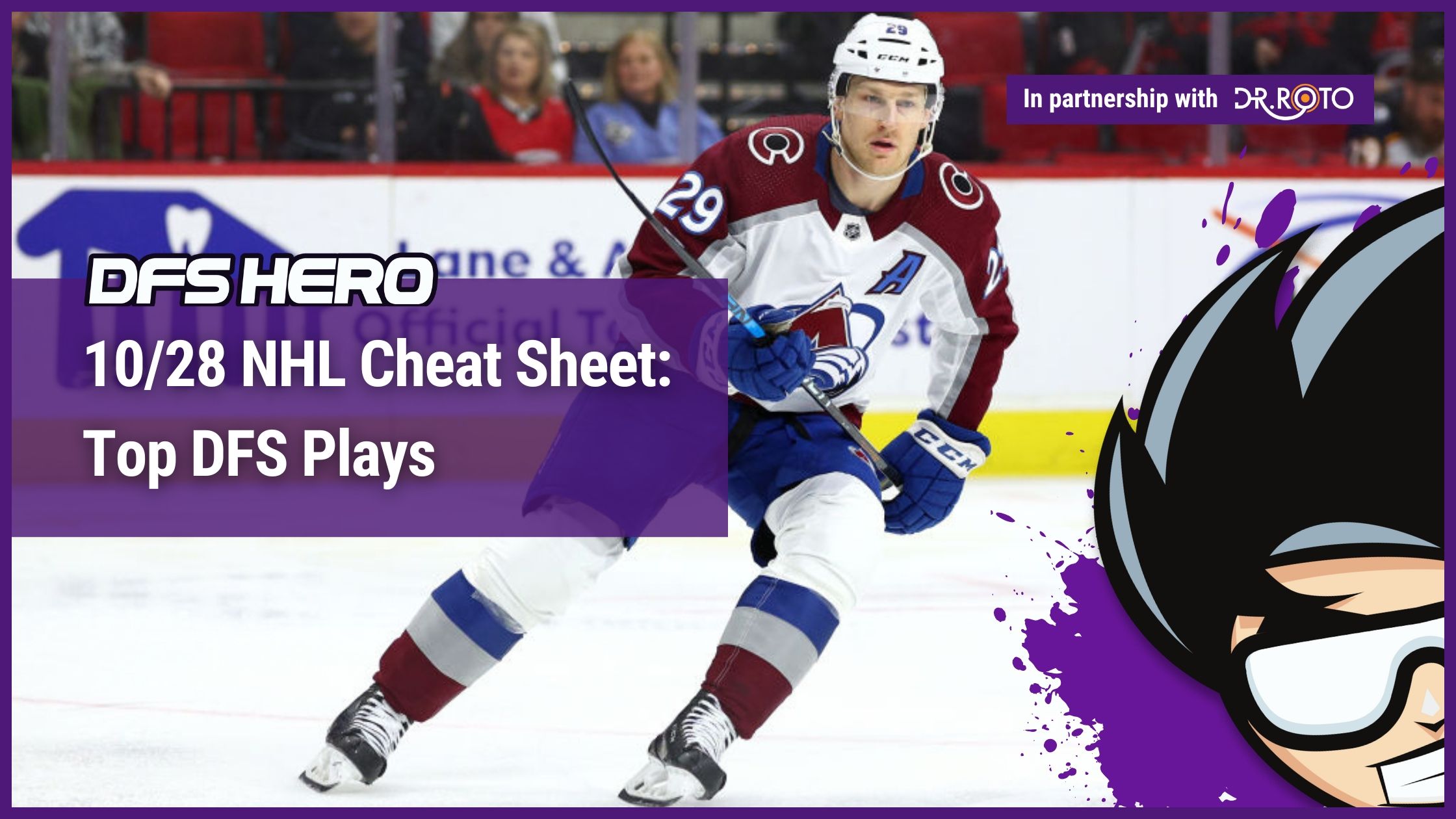 10/28 NHL Cheat Sheet: Top DFS Plays | DFS Hero