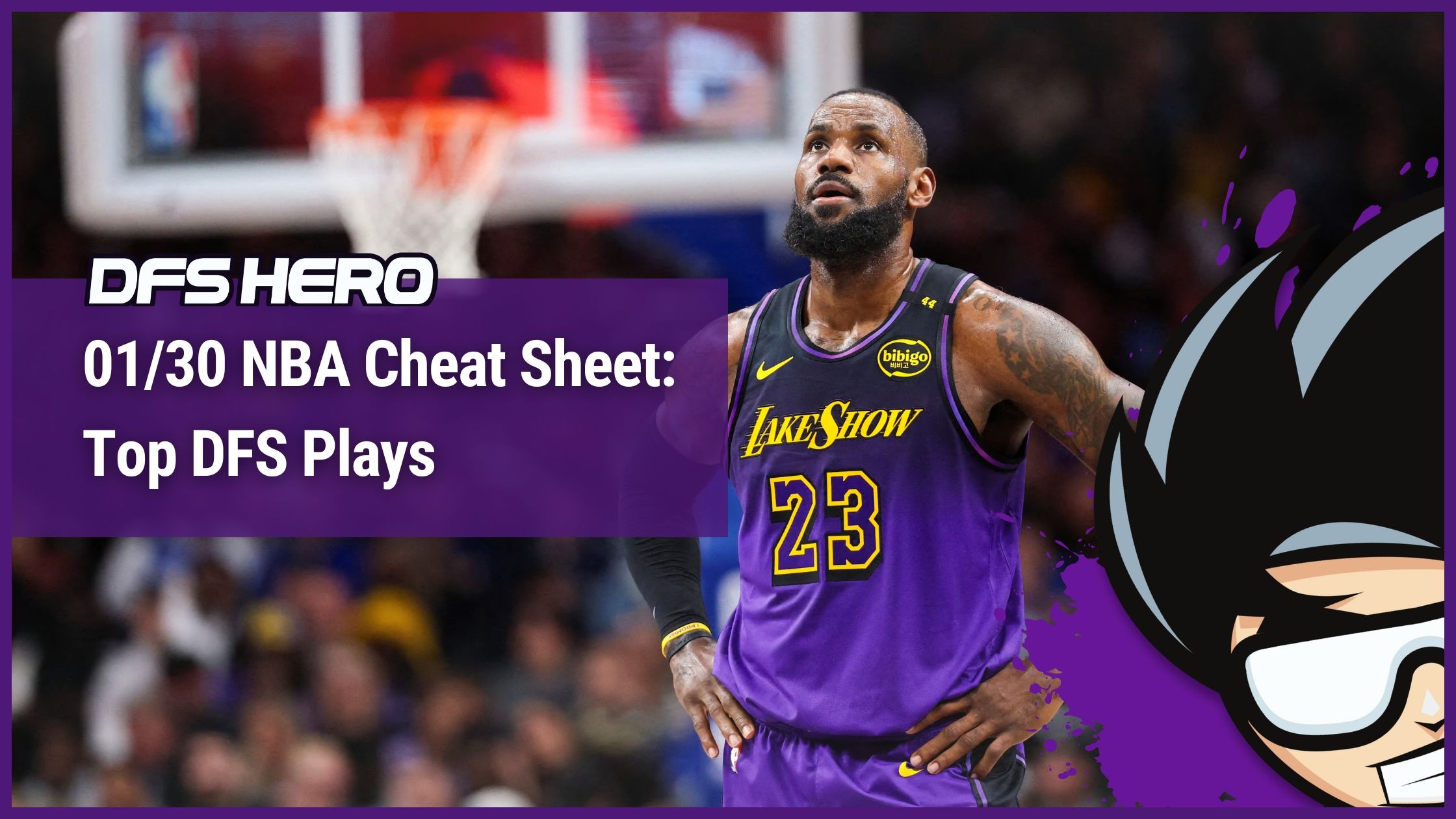 1/30 NBA Cheat Sheet: Top DFS Plays | DFS Hero