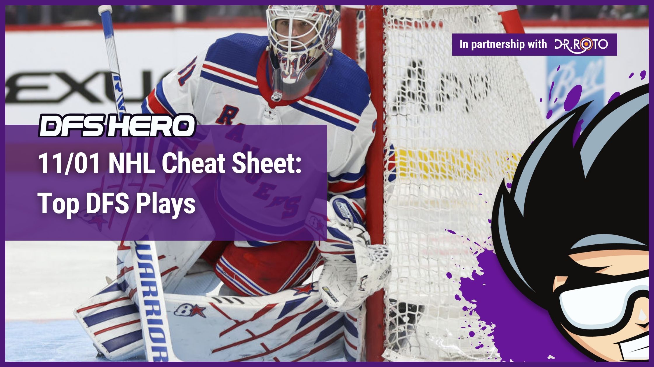 11/01 NHL Cheat Sheet: Top DFS Plays | DFS Hero