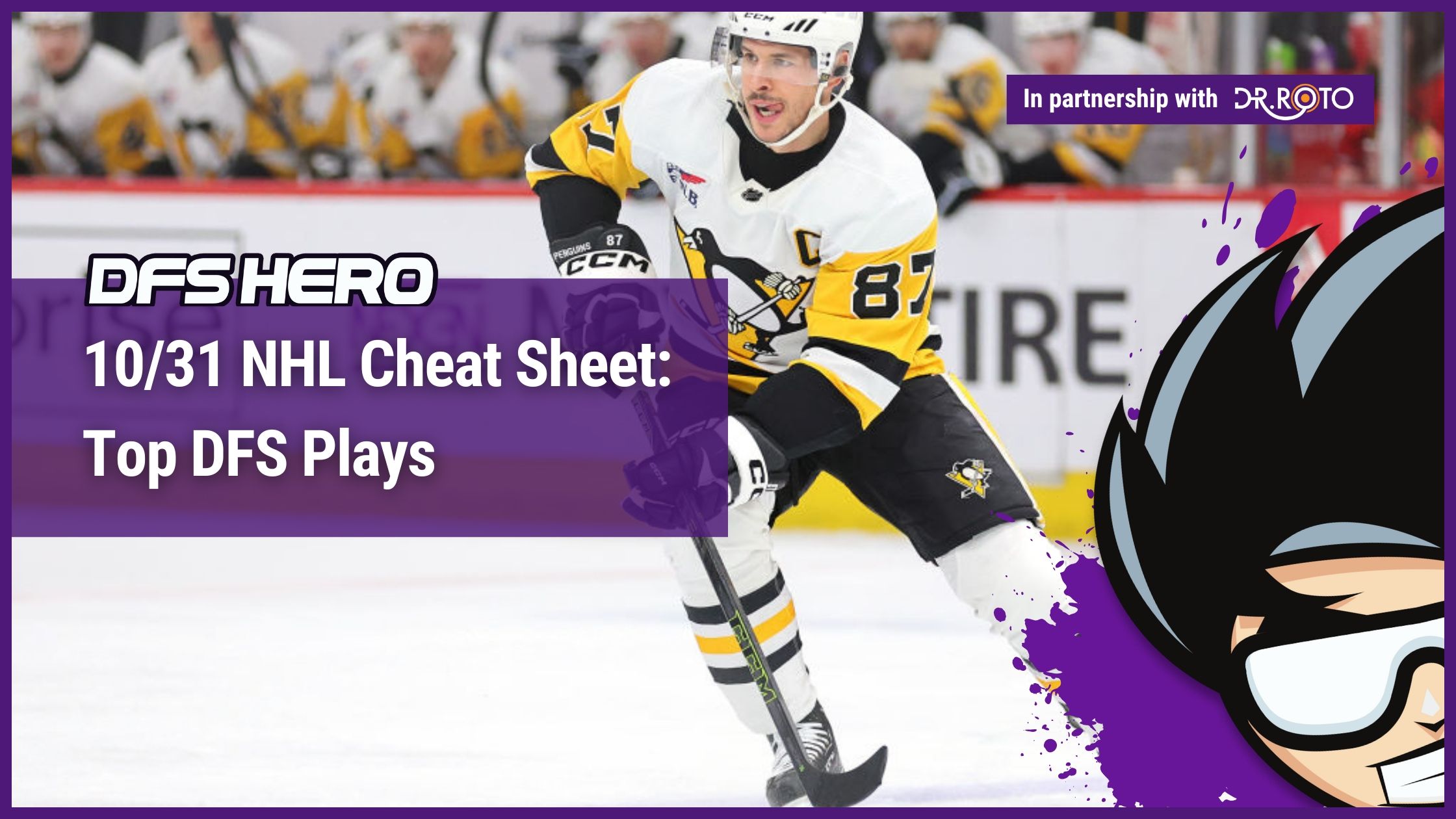 10/31 NHL Cheat Sheet: Top DFS Plays | DFS Hero