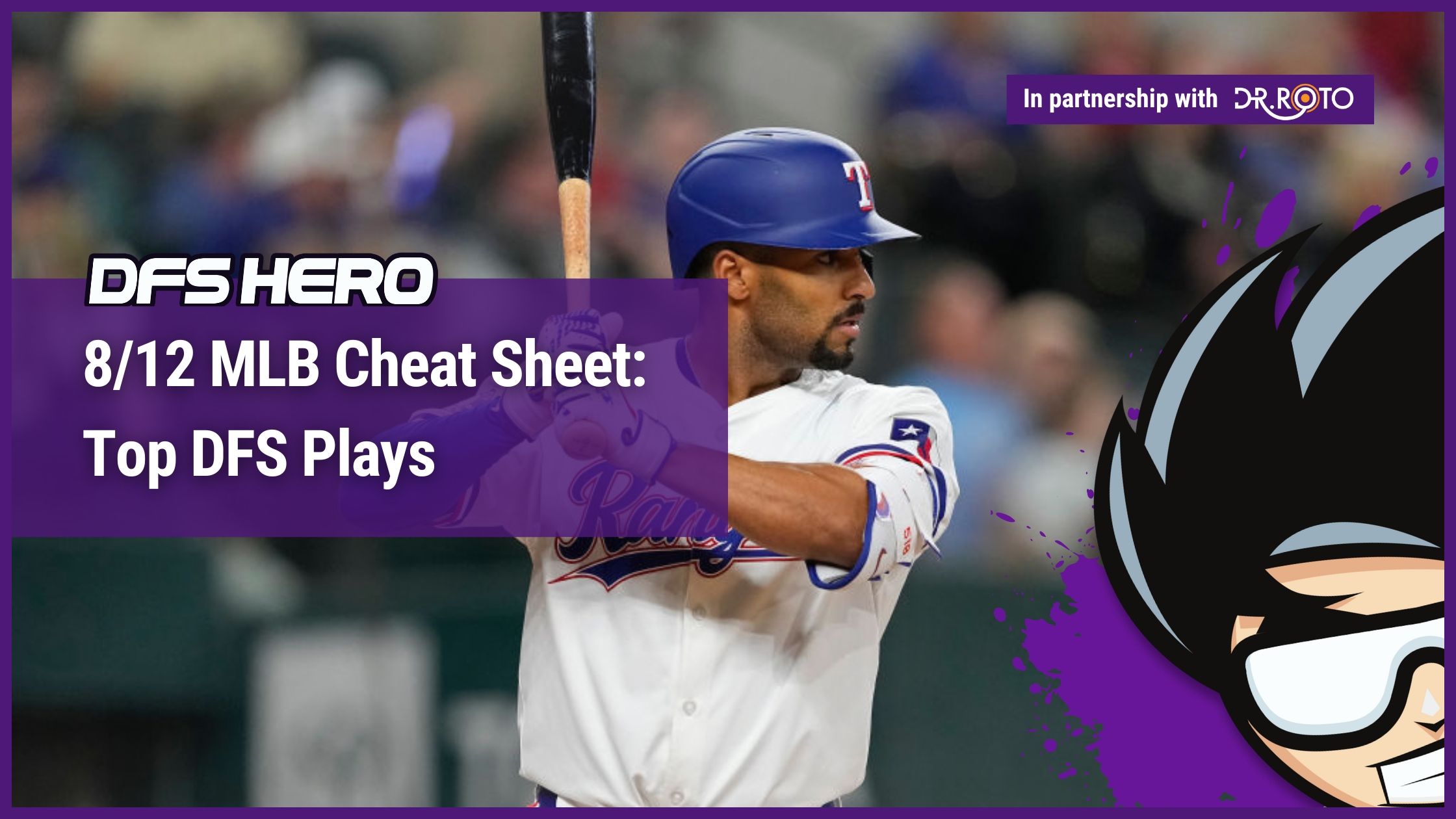 8/12 MLB Cheat Sheet: Top DFS Plays | DFS Hero