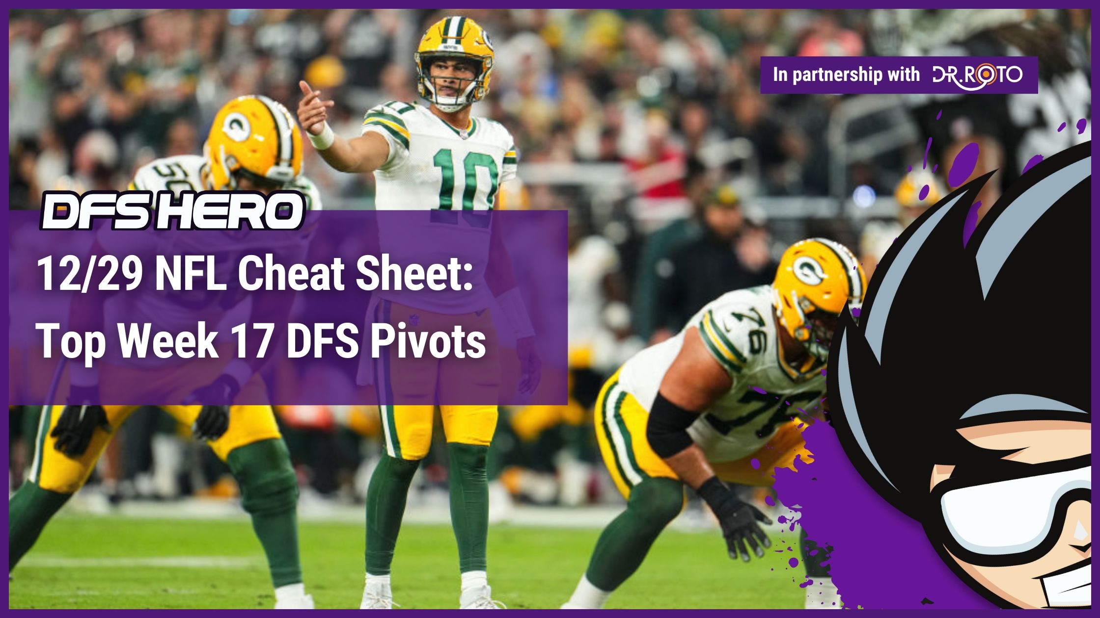 12/29 NFL Cheat Sheet: Top DFS Pivots | DFS Hero