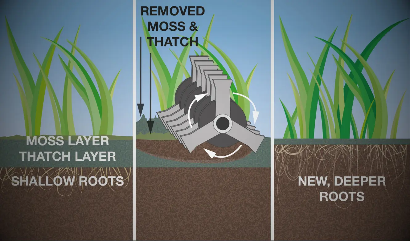 Lawn Thatch Explained – Causes & Professional Treatment UK