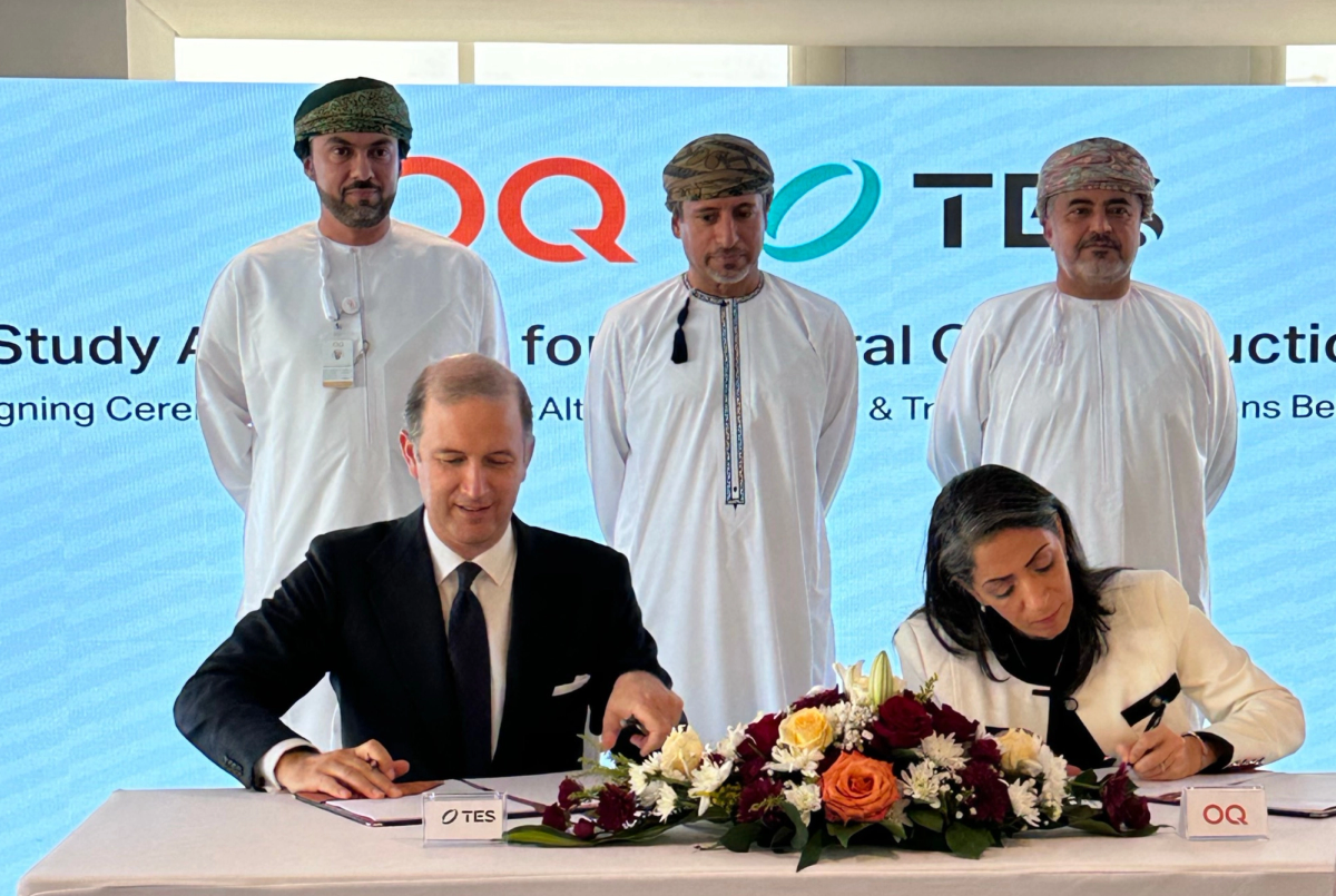 TES and OQ Alternative Energy sign Joint Study Agreement for e-NG ...