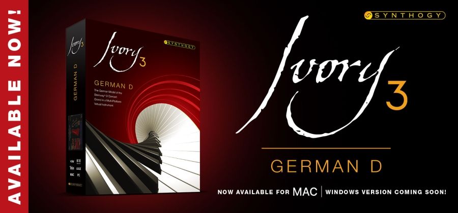 Synthogy Introduces Ivory 3, The Future Of Virtual Piano Instruments With Unparalleled ...