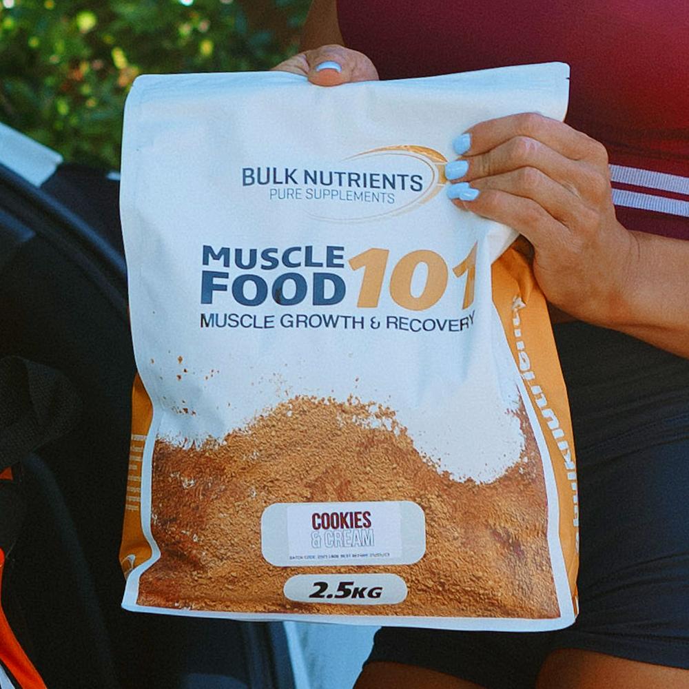 Muscle Food 101, Best High Carb Protein Powder In Australia