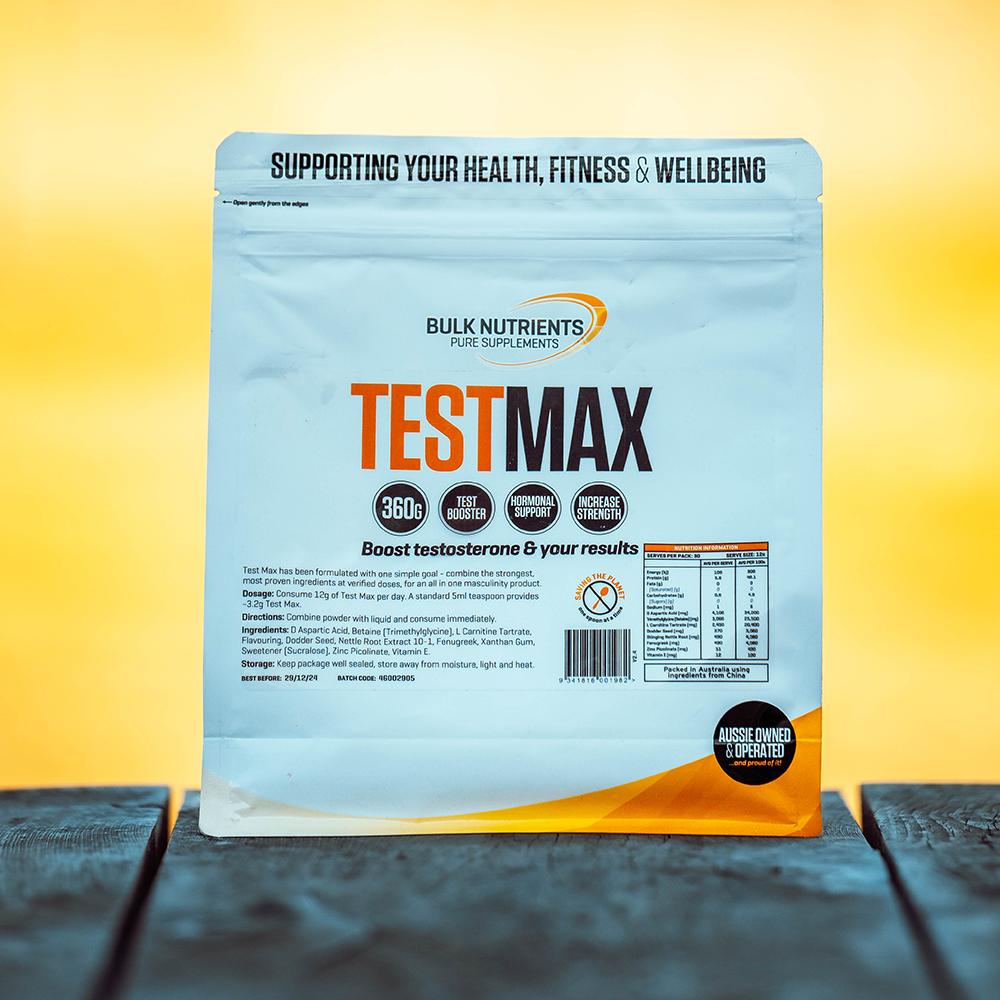 Test Max - Testosterone Booster Powder | Bulk Nutrients