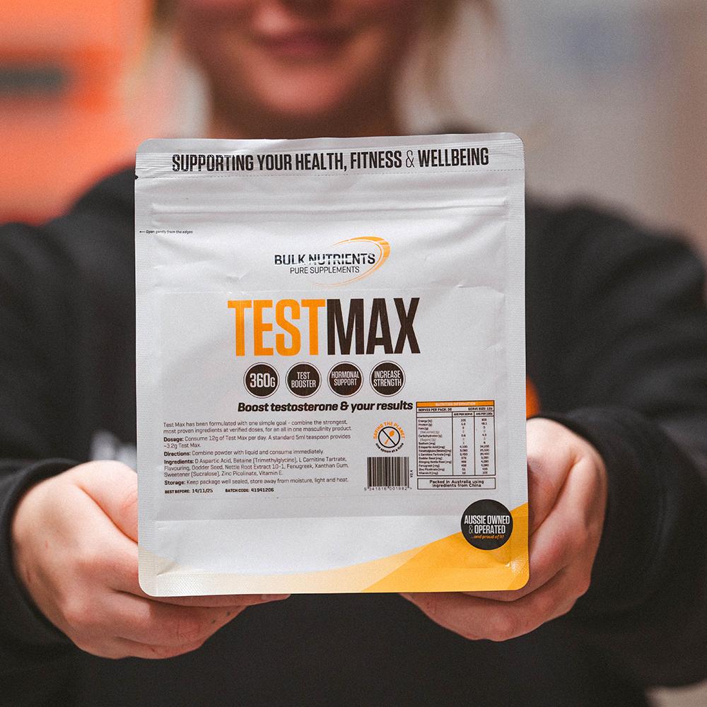 Test Max - Testosterone Booster Powder | Bulk Nutrients