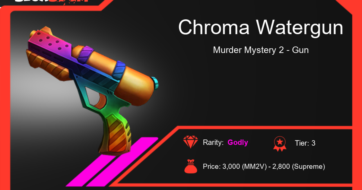 Chroma Watergun MM2 is Your Secret Weapon in Roblox