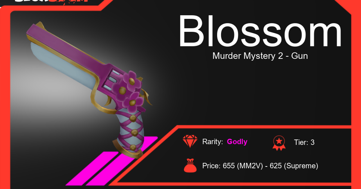 Unlock Blossom MM2 Gun: Get Yours at Bloxboom.com!