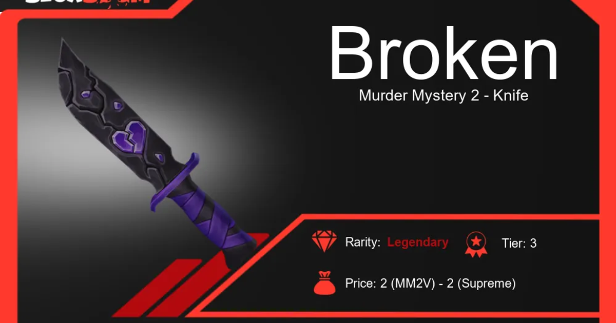 Broken MM2 in Roblox Murder Mystery 2