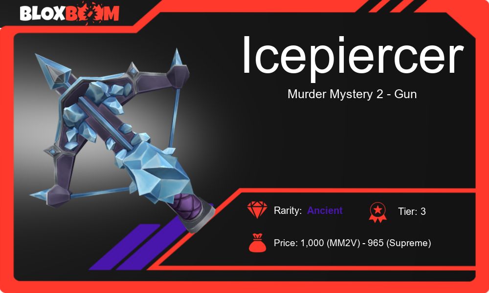 Icepiercer MM2: Complete 2025 Value Guide & Trading Mastery