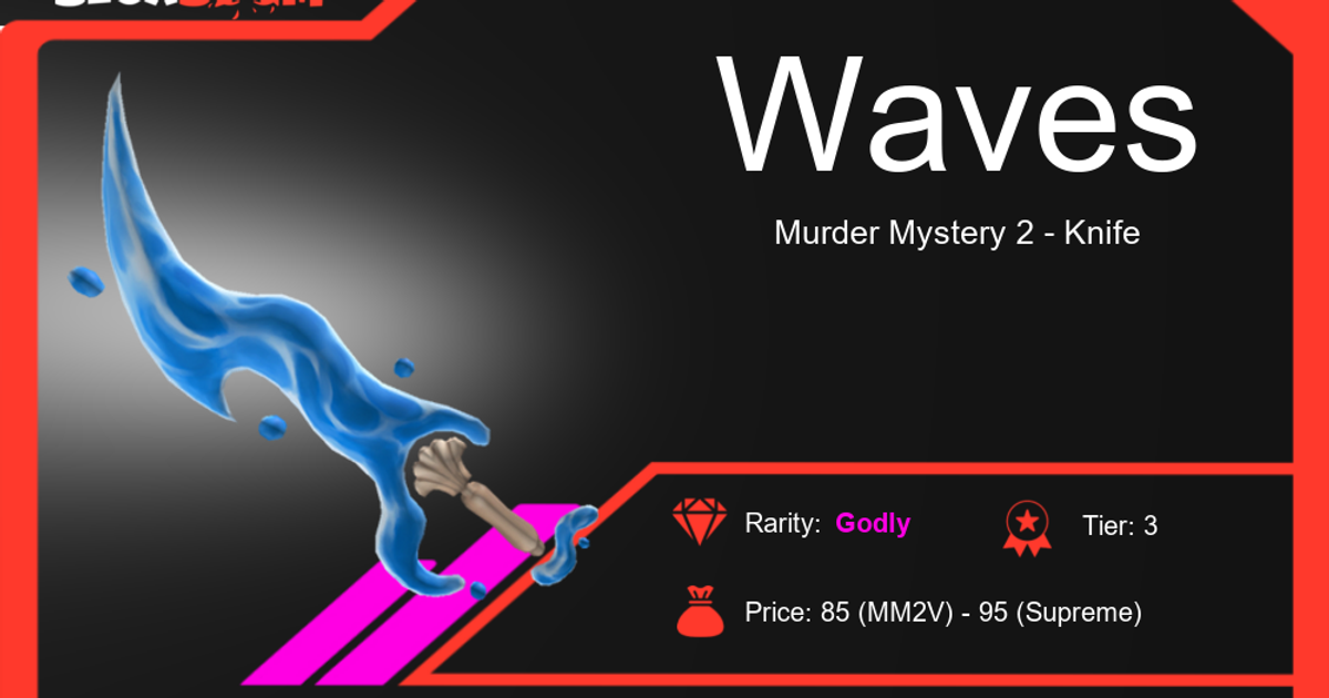 The Waves MM2 Knife: Everything You Need to Know About This Godly Weapon