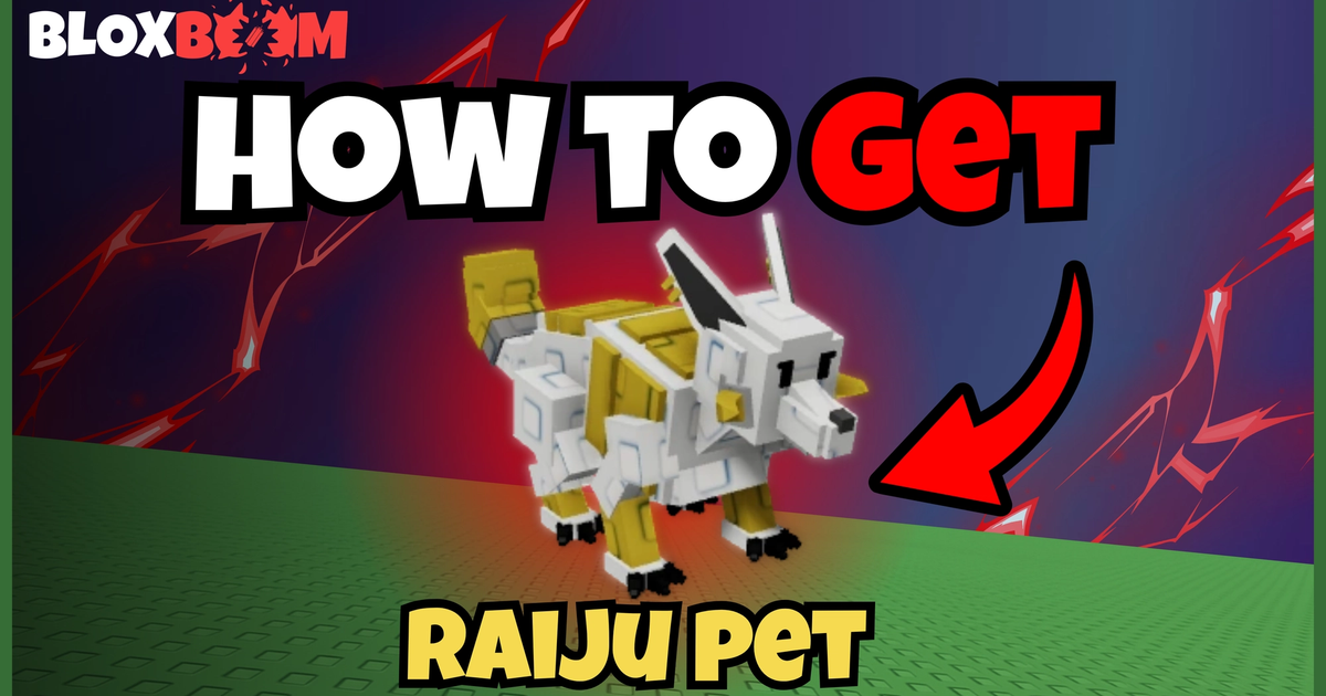 How to Get Raiju Pet in Grow a Garden (2025)