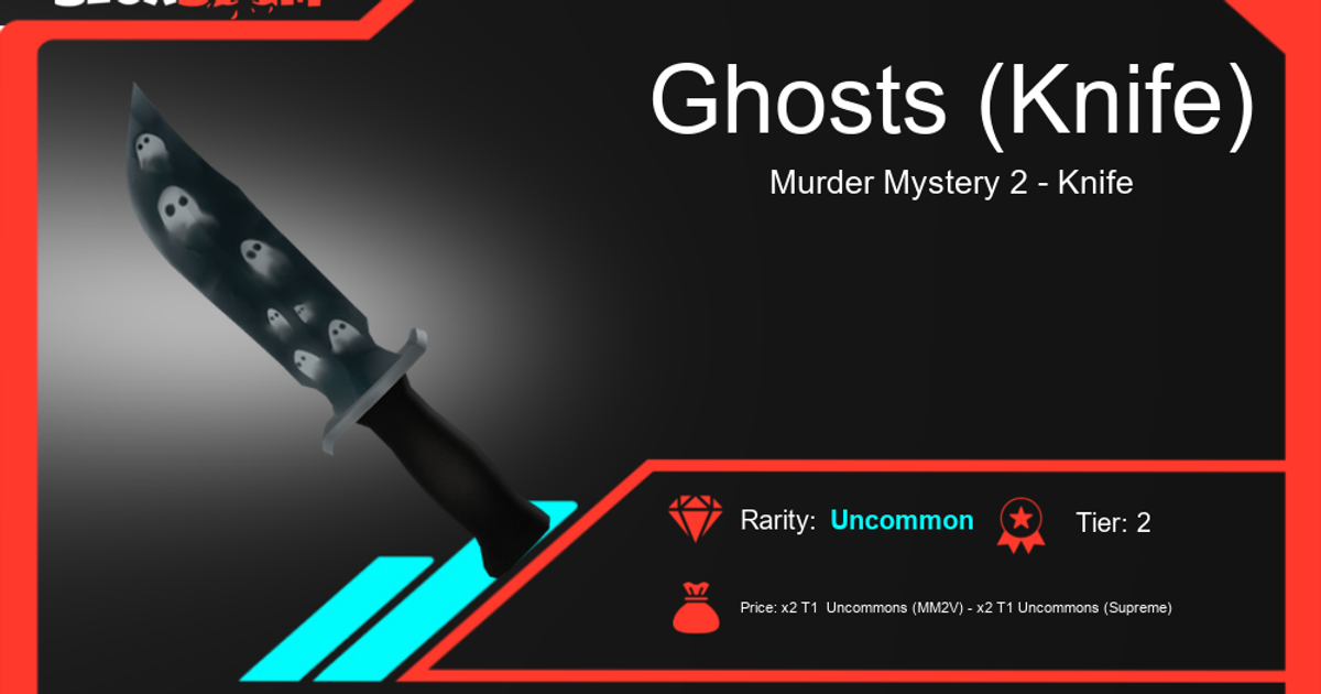 Mastering the Ghosts 2020 Knife in Roblox MM2