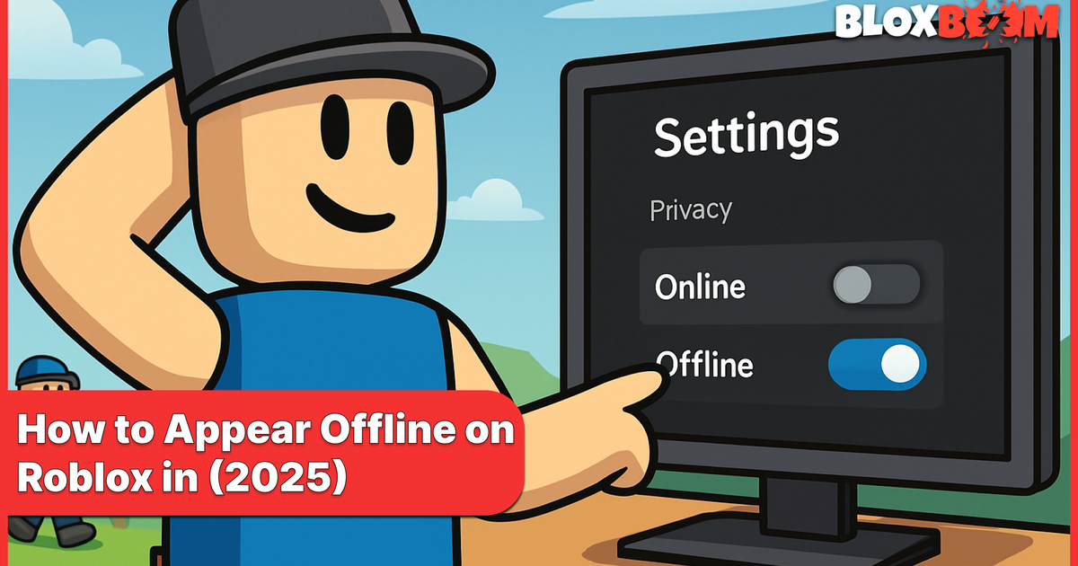 How to Appear Offline on Roblox (2025)