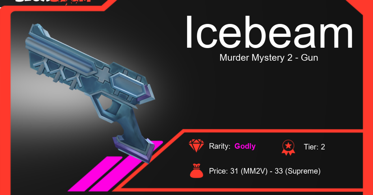 Icebeam MM2: Buy Yours Fast on Bloxboom.com - Cheap & Fast