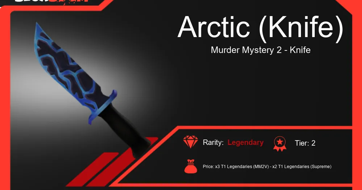 Arctic (Knife) in MM2: A Legendary Rarity Knife