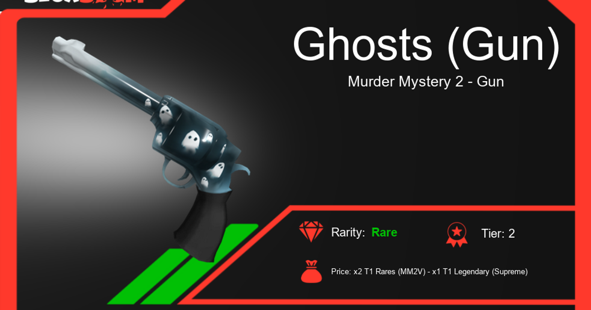 Ghosts Gun MM2: Get Yours on Bloxboom.com
