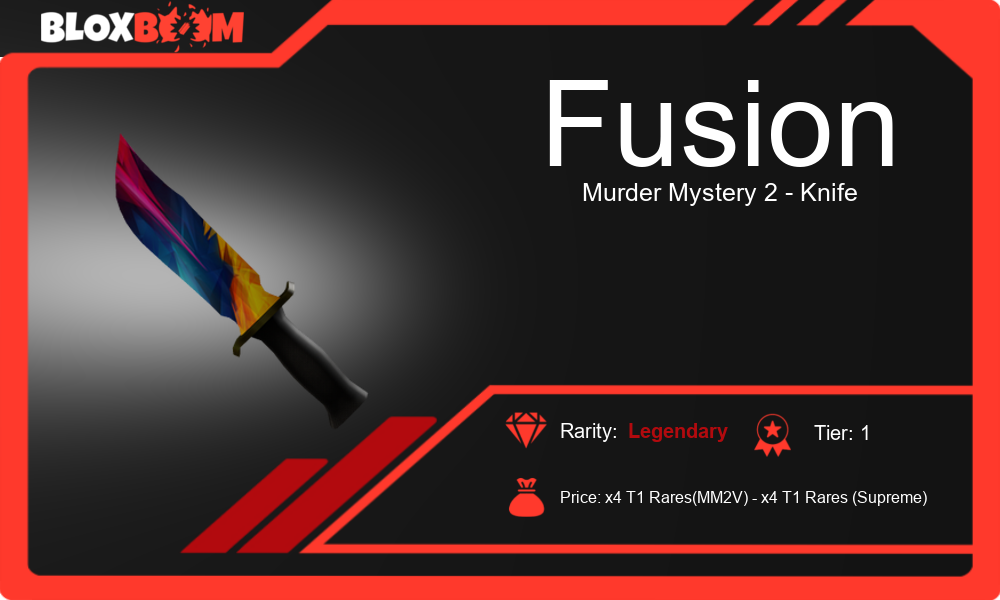 The Legendary Fusion Knife in Murder Mystery 2: A Gamer's Guide to Get ...