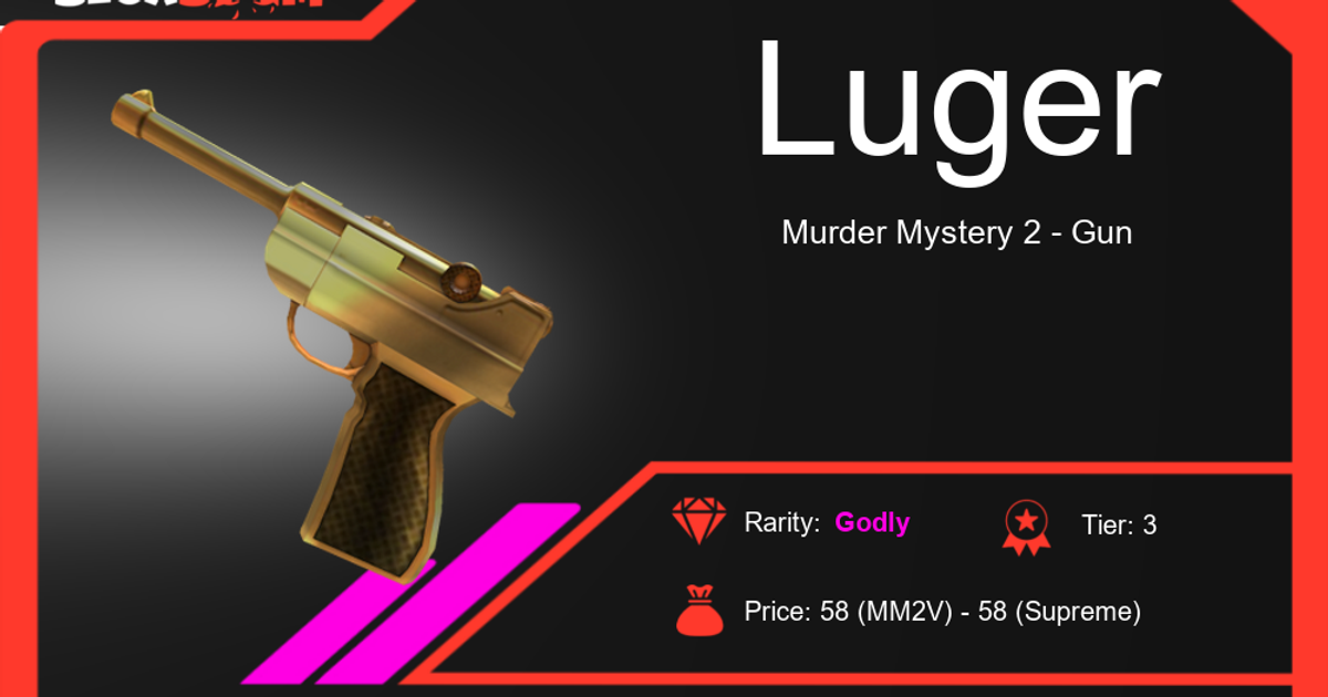 What's the Big Deal with the Luger in Murder Mystery 2?