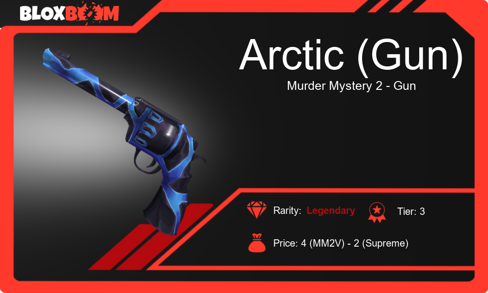 Arctic MM2 Gun: A Legendary Must-Have for Your MM2 Collection!